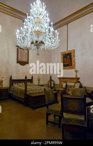 Impressive interior of Palazzo Medici Riccardi in Florence, Italy Stock ...