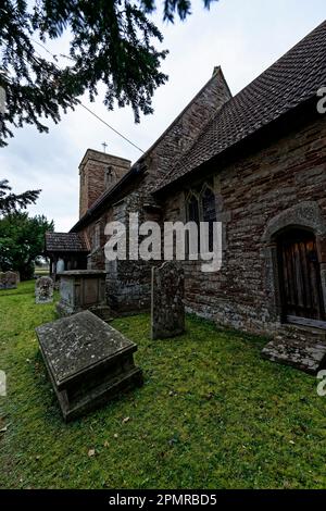 A small medieval parish church with an unusual dedication to a local ...