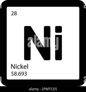 nickel icon vector template design Stock Vector Image & Art - Alamy