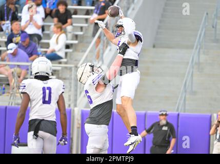 TCU wide receiver Savion Williams (3) lines up for the snap during an ...