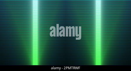 Abstract laser striped lined horizontal glowing background. Scan screen ...