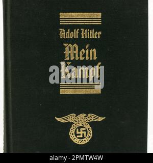 'Mein Kampf' was a book written by Adolf Hitler, and this image ...