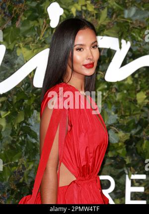 Maya Jama attends The Fashion Awards 2025 at the Royal Albert Hall in ...