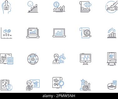 Data visualization outline icons collection. Data, Visualization, Chart ...