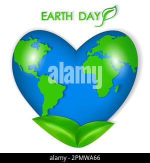 world planet earth heart love icon vector illustration design Stock ...