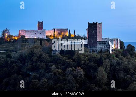 The castle of the Villa and the castle of Bellaguardia are known as ...