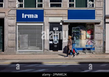 Irma (Danish supermarket chain), closed; Frederiksborggade, Copenhagen ...