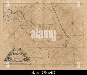 The River Humber estuary sea chart. Hull, Grimsby & Barton. COLLINS ...