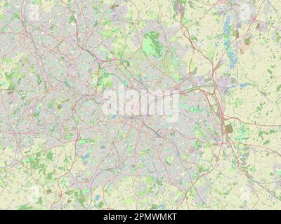Birmingham, administrative county of England - Great Britain. Open ...