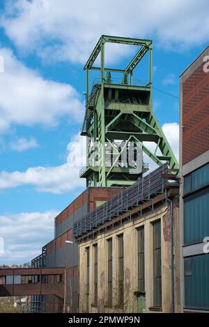 Landsweiler-Reden mine in Saarland, old workshop of the Reden mine ...
