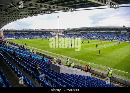 General view of Chesterfield FC Football Ground, Recreation Ground ...
