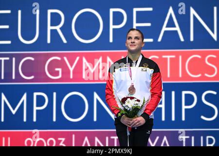 Antalya, Turkey. 15th Apr, 2023. Gymnastics: European Championship ...