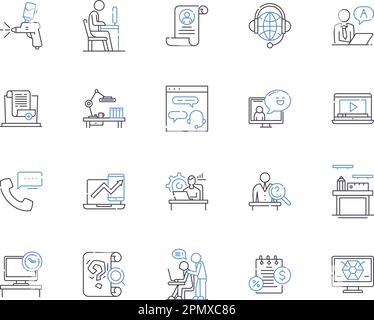 Teambuilding icons outline icons collection. Team, building, icons ...