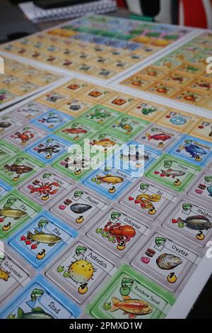 Pieces and cardboard tokens from Stardew Valley the board game Stock ...