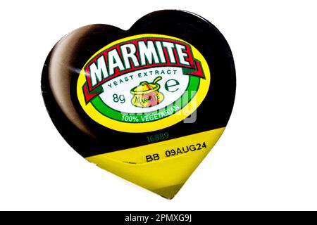 Heart Shaped Marmite Stock Photo - Alamy