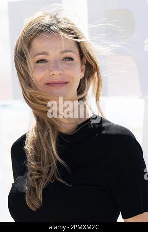 CANNES,FRANCE - APRIL 15 CANNES, Laure Guibert attend the Les Mysteres ...