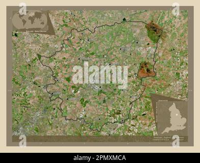 Doncaster, administrative county of England - Great Britain. Low ...