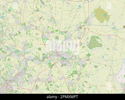 Doncaster, administrative county of England - Great Britain. Open ...