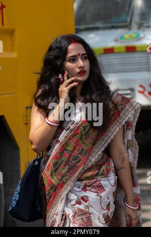 14 April 203, Dhaka, Bangladesh. Benglai new year 2023 Stock Photo - Alamy