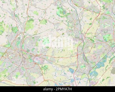 Erewash, non metropolitan district of England - Great Britain. High ...