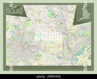 Erewash, non metropolitan district of England - Great Britain. Open ...