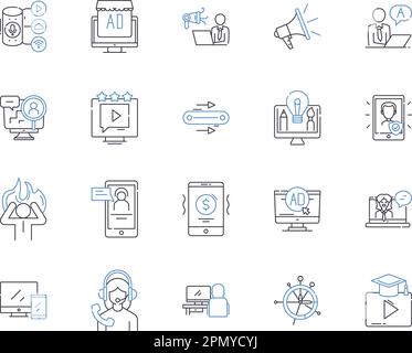 Machine unsupervised learning, AI artificial intelligence algorithm icon. Artificial ...