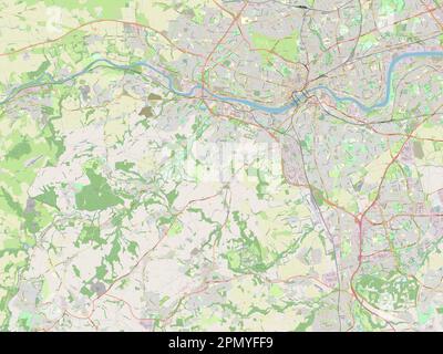 Gateshead, unitary authority of England - Great Britain. High ...