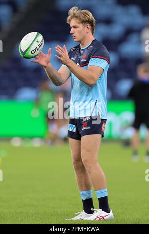 Max Jorgensen of the Waratahs during the Super Rugby Pacific Round 12 ...