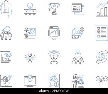 Innovation outline icons collection. Innovate, Creativity, Advancement ...