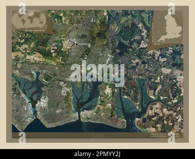 Havant, non metropolitan district of England - Great Britain. Low ...