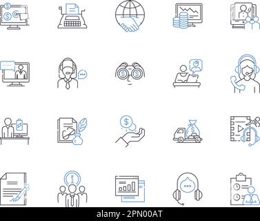 Workforce planning process concept icon. Potential candidates idea thin ...
