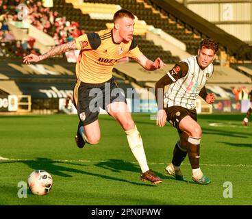 Meadow Lane Stadium, Nottingham, UK. 15 April 2023 at 1500hrs. Notts ...
