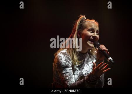 AMSTERDAM - Dilja from Iceland during the annual Eurovision in Concert ...