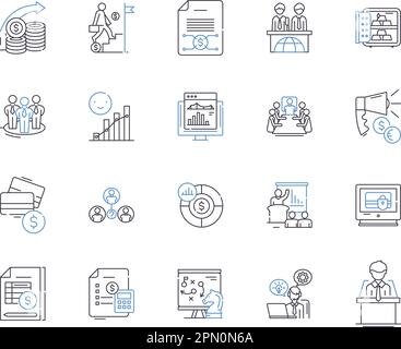 Accounting Standards line icons collection. Regulations, Guidelines ...
