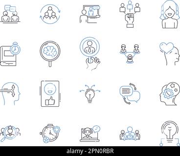 Solutions oriented icon outline vector. Making right decision ...