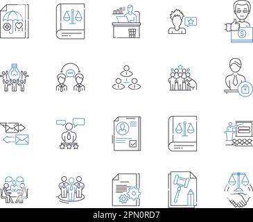 Management appraisal line icons collection. Evaluation, Assessment ...