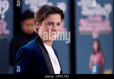 Zack Brooks poses at the premiere of the film "Are You There God? It's ...
