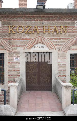 The Bursa Kozahan is a historic caravanserai in Turkey, originally ...