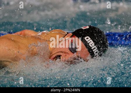Riccione, Italy. 16th Apr, 2023. Busa Michele in action during the ...