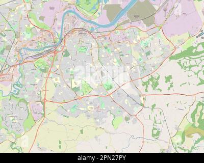 Middlesbrough, unitary authority of England - Great Britain. High ...