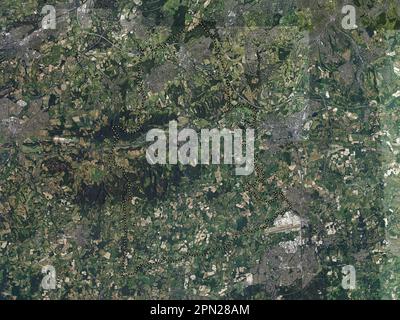 Mole Valley, non metropolitan district of England - Great Britain. Low ...
