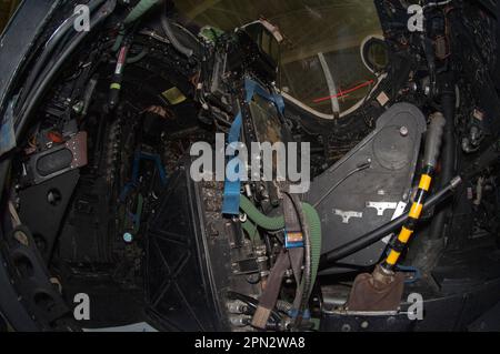 English Electric Canberra PR3 cockpit Stock Photo - Alamy