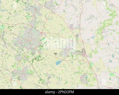 Rugby, non metropolitan district of England - Great Britain. Open ...