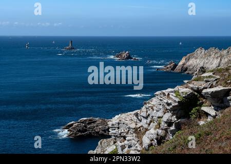 Spectacular Cliffs At Peninsula Pointe Du Van On Cap Sizun At The ...
