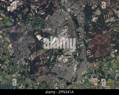 Rushmoor, non metropolitan district of England - Great Britain. Low ...