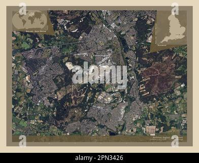 Rushmoor, non metropolitan district of England - Great Britain. Low ...