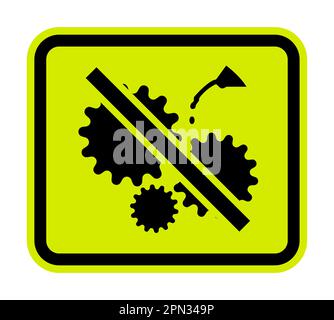 Do Not Oil Symbol On White Background Stock Vector Image & Art - Alamy