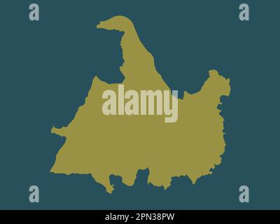 Solihull, unitary authority of England - Great Britain. Solid color ...