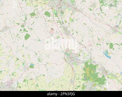 Stafford, non metropolitan district of England - Great Britain. High ...