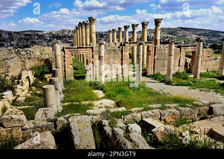 Church of St. Theodore, Jerash Stock Photo - Alamy
